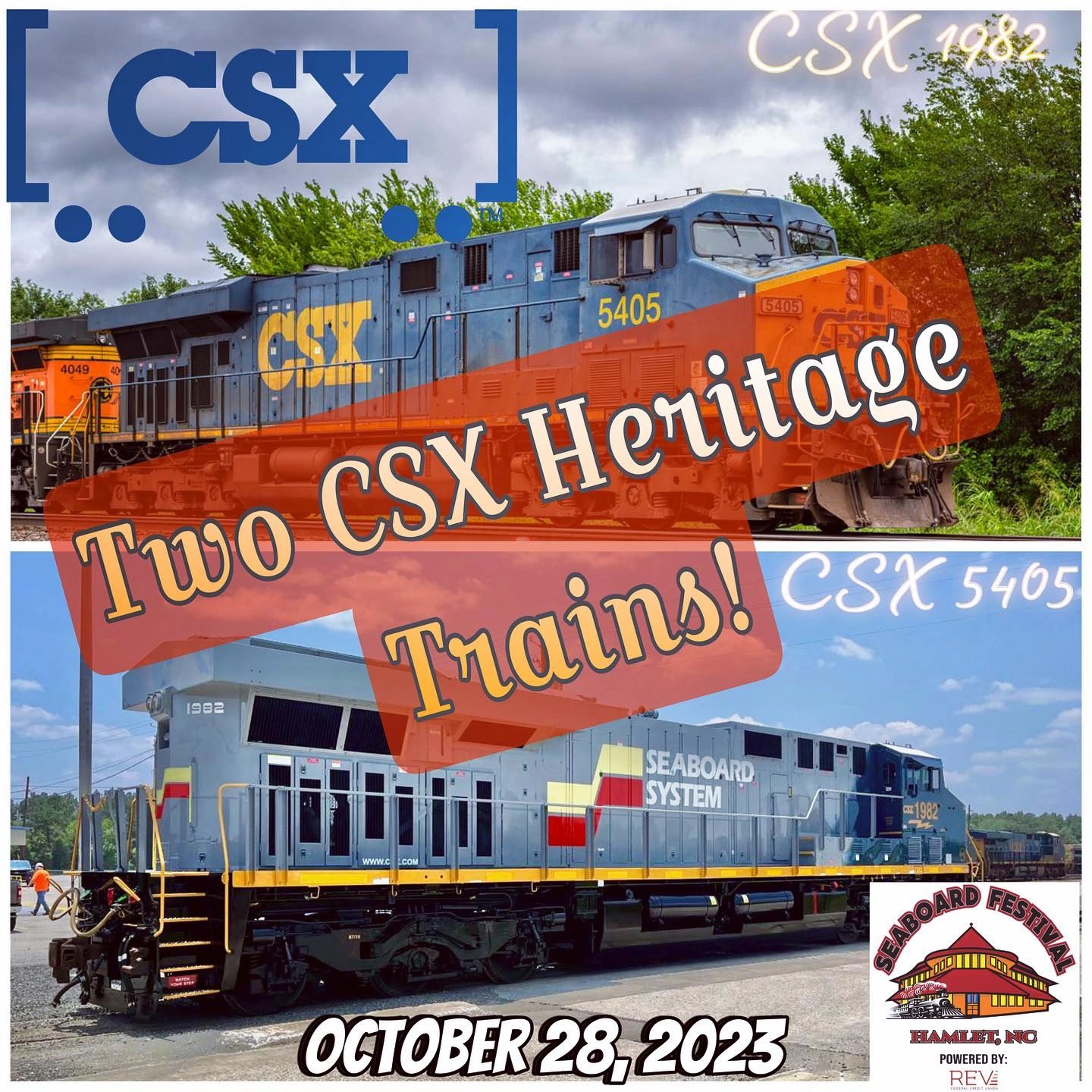 CSX Heritage Trains!